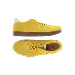 Woden Damen Sneakers, gelb, Gr. 39