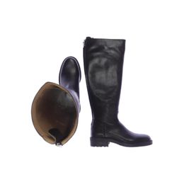 Shabbies Amsterdam Damen Stiefel, schwarz, Gr. 37