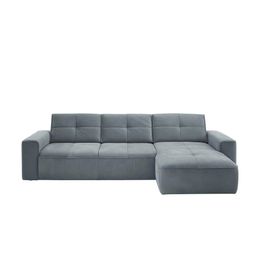 meinSofa Ecksofa Mick ¦ blau ¦ Maße (cm): B: 295 H: 85 T: 188