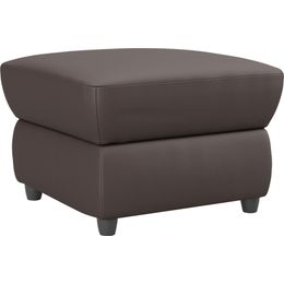 Hocker Home Affaire "Boston", braun (mud), B:68cm H:45cm T:68cm, 64% Polyurethan, 25% Polyester, 11% Baumwolle, Hocker, gemütlicher Hocker in klassischem Design mit praktischem Stauraum