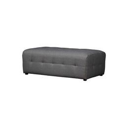Polsterhocker Home Affaire "Nosia", grau (anthrazit), B:120cm H:47cm T:70cm, 100% Polyester, Hocker, Polsterhocker, passend zur Serie