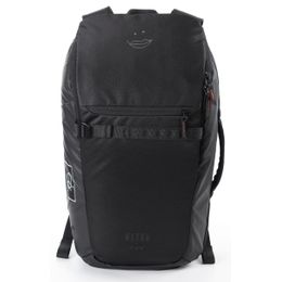 Laptoprucksack Nitro "NIKURO TRAVELER, fff black", Gr. B/H/T: 31cm x 54cm x 21cm, schwarz (fff schwarz), Basic, Rucksäcke, Reisetasche, Travel Bag, Alltagsrucksack, Daypack