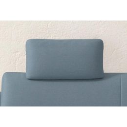 Sit & More Kopfst&uuml;tze SIT & MORE "Panini", blau (hellblau), B:50cm H:25cm T:11cm, Polsterauflagen, Sofa-Zubeh&ouml;r Kopfst&uuml;tze, 2 St&uuml;ck im Set
