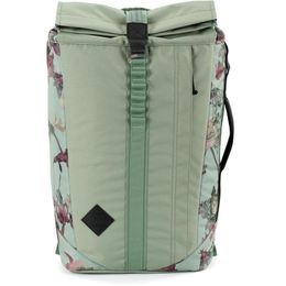 Freizeitrucksack Nitro "Scrambler", Gr. B/H/T: 30cm x 47cm x 12cm, grün (dead flower), Polyester, Rucksäcke, Rucksack für Alltag, Arbeit & Reise mit Roll-Top, Cityrucksack