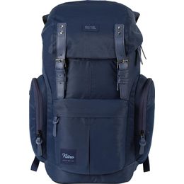 Freizeitrucksack Nitro "Daypacker", Gr. B/H/T: 30cm x 46cm x 18cm, blau (night sky), Polyester, Rucksäcke, mit Laptopfach, Schulrucksack, Wanderrucksack oder Streetpack