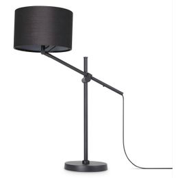 Tischleuchte Paco Home "TOM" Lampen Gr. Ø 28cm H: 78,1cm, schwarz mit kompatiblen Dimmer und Leuchtmittel