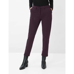 Caprihose Brax "Style MARON S" Gr. 36, Normalgrößen, rot, Damen, 48% Polyester, 26% Viskose, 23% Polyamid, 3% Elasthan, Hosen