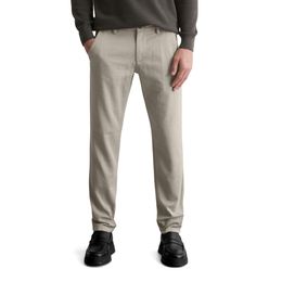 Marc O'Polo Chinohose MARC O'POLO "aus Organic Cotton Stretch" Gr. 32, Länge 34, beige, Herren, Obermaterial: 98% Baumwolle, 2% Elasthan, Hosen