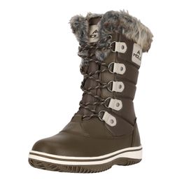 Stiefel MOLS "Enfield", Damen, Gr. 36, braun, Polyurethane, Synthetik, Schuhe Stiefel, mit modischem Kunstfell-Besatz