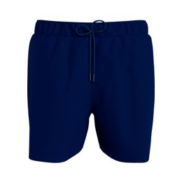 Badeshorts "MEDIUM DRAWSTRING", Herren, Gr. S (48), N-Gr, schwarz (desert, sky), Polyamid, Tommy Hilfiger Swimwear, unifarben, casual, Badehosen, mit Tommy Hilfiger Markenlabel