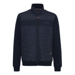 Outdoorjacke FQ1924 "Outdoorjacke FQHARRY combo jacket" Gr. M, grau (salute), Herren, Web, Obermaterial: 80% Baumwolle CO. 16% Polyester PES. 4% Elasthan EL., Jacken