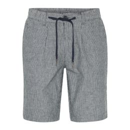 Shorts FQ1924 "Shorts FQHenry", Herren, Gr. M, N-Gr, grau (salute), Obermaterial: 55% Baumwolle CO. 45% Leinen LI., casual, regular fit kurz, Hosen