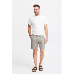 Shorts FQ1924 "Shorts FQHenry", Herren, Gr. M, N-Gr, beige (crockery), Obermaterial: 55% Baumwolle CO. 45% Leinen LI., casual, regular fit kurz, Hosen