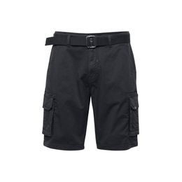 Cargoshorts 11 Project "Cargoshorts PRFribo", Herren, Gr. M, N-Gr, schwarz, Obermaterial: 97% Baumwolle CO. 3% Elasthan EL., casual, regular fit kurz, Hosen