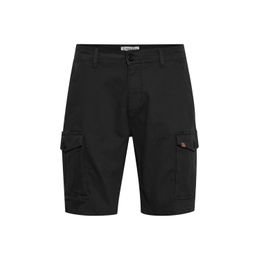 Cargoshorts 11 Project "Cargoshorts PRGallermo", Herren, Gr. S, N-Gr, schwarz, Obermaterial: 98% Baumwolle CO. 2% Elasthan EL., casual, regular fit kurz, Hosen