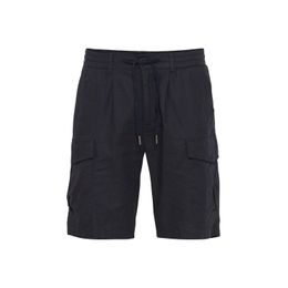 Shorts FQ1924 "Shorts FQHenry", Herren, Gr. M, N-Gr, grau (salute), Obermaterial: 55% Baumwolle CO. 45% Leinen LI., casual, regular fit kurz, Hosen