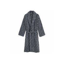 Bademantel Gant "Bademantel G-PATTERN ROBE" Hausmäntel Gr. S, blau