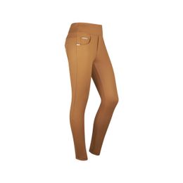 Leggings Freddy "NOW SKINNY YOGA" Gr. L, N-Gr, lion, Damen, Obermaterial: 72% Polyester, 15% Polyurethan, 13% Elasthan, unifarben, leicht glänzend, Hosen, mit Lifting & Shaping Effekt