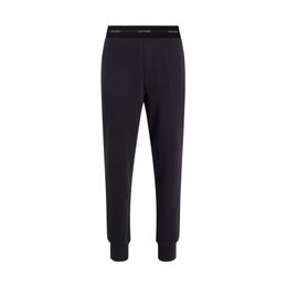 Sweathose Calvin Klein Underwear "JOGGER" Gr. L (52), N-Gr, schwarz, Herren, Sweatware, Obermaterial: 98% Baumwolle, 2% Elasthan, unifarben, Hosen, mit Logo-Elastikbund