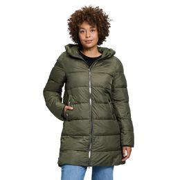 Outdoorjacke Cartoon "Cartoon Outdoorjacke mit Kapuze" Gr. 36, grün (olive night), Damen, Obermaterial: 100% Polyester. Füllung: 100% Polyester., Jacken