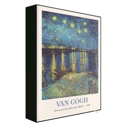 Bilderwelten Akustik-Wechselbild Vincent van Gogh - Sternennacht - Museumsedition