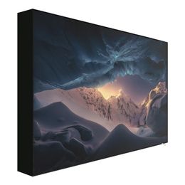 Bilderwelten Akustik-Wechselbild Blick aus dem Gletscher