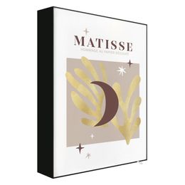 Bilderwelten Akustik-Wechselbild Matisse Interpretation - Mond und Sterne