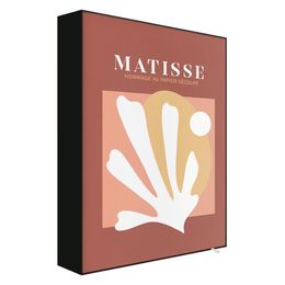 Bilderwelten Akustik-Wechselbild Matisse Interpretation - Kombination Rot
