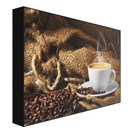 Akustik-Wechselbild Kaffee am Morgen