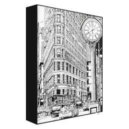 Bilderwelten Akustik-Wechselbild Stadtstudie - Flatiron Building