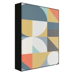 Bilderwelten Akustik-Wechselbild Geometrische Formen in Bunt