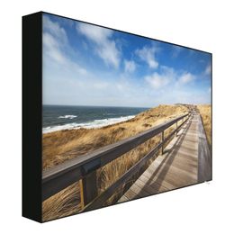 Bilderwelten Akustik-Wechselbild Nordseespaziergang
