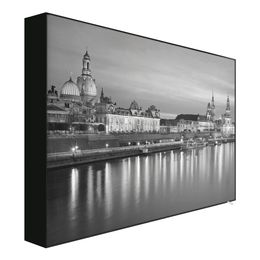 Bilderwelten Akustik-Wechselbild Canaletto-Blick bei Nacht II
