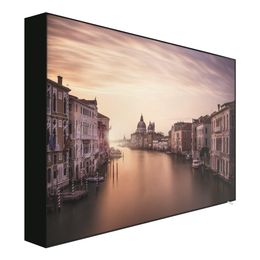Bilderwelten Akustik-Wechselbild Abendstimmung in Venedig