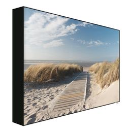 Bilderwelten Akustik-Wechselbild Ostsee Strand
