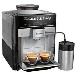 Siemens Kaffeevollautomat "EQ6 plus s700 TE657M03DE, viele Kaffeespezialitäten, Doppeltassenfunk" Kaffeevollautomaten Edelstahl-Milchbehälter, automatische Dampfreinigung, edelstahl silberfarben (edelstahlfarben)