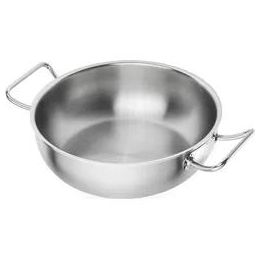 Wok Zwilling "Pro", silber (silberfarben), B:39,5cm H:10cm L:39,5cm Ø:30cm, Pfannen, Induktionsgeeignet