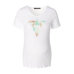 Supermom Umstand T-Shirt 'Henderson' Damen Gr&ouml;&szlig;e XS beige / mint / apfel / wei&szlig;