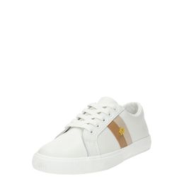 Lauren by Ralph Lauren Lauren Ralph Lauren Sneaker 'JANSON II' Damen Gr&ouml;&szlig;e 39.5 beige / camel / wei&szlig; Sommerschuhe