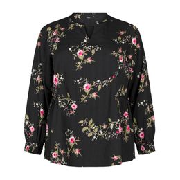 ZIZZI Blusen 'Wes' Damen Gr&ouml;&szlig;e L gr&uuml;n / rosa / schwarz / wei&szlig;