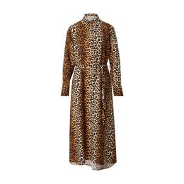 Y.A.S YAS Kleid 'YASKaya' Damen Gr&ouml;&szlig;e 36 karamell / hellorange / schwarz / wei&szlig; Sommerkleid