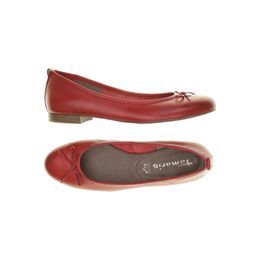 Tamaris Damen Ballerinas, rot, Gr. 38