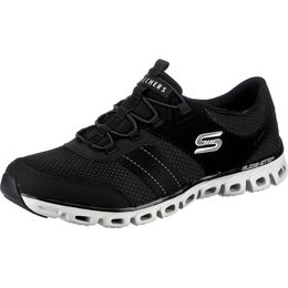 Skechers Sneaker Damen Gr&ouml;&szlig;e 38 schwarz / silber