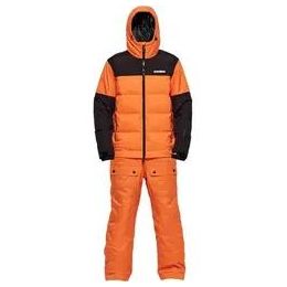 ONESKEE Herren Anzug Overall PUFFER, Orange, L