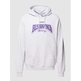 BLS HAFNIA Hoodie mit Label-Stitching Modell 'College 2'