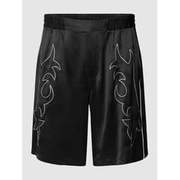 THE KOOPLES Shorts mit Ziernähten