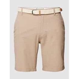 Jack & Jones Bermudas mit Stoffgürtel