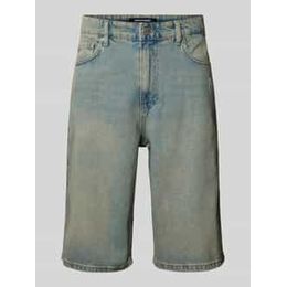 Pegador Regular Fit Jeansshorts mit Label-Stitching Modell 'ALCOA'