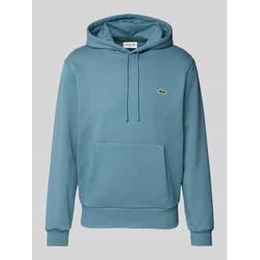 Lacoste Hoodie mit Label-Badge