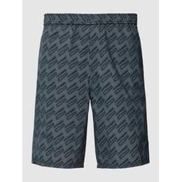 BOSS Green Shorts mit grafischem Allover-Muster Modell 'Game Long'